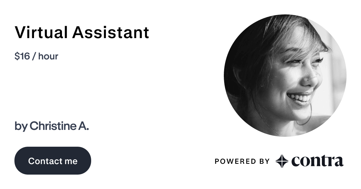 Virtual Assistant by Christine A.