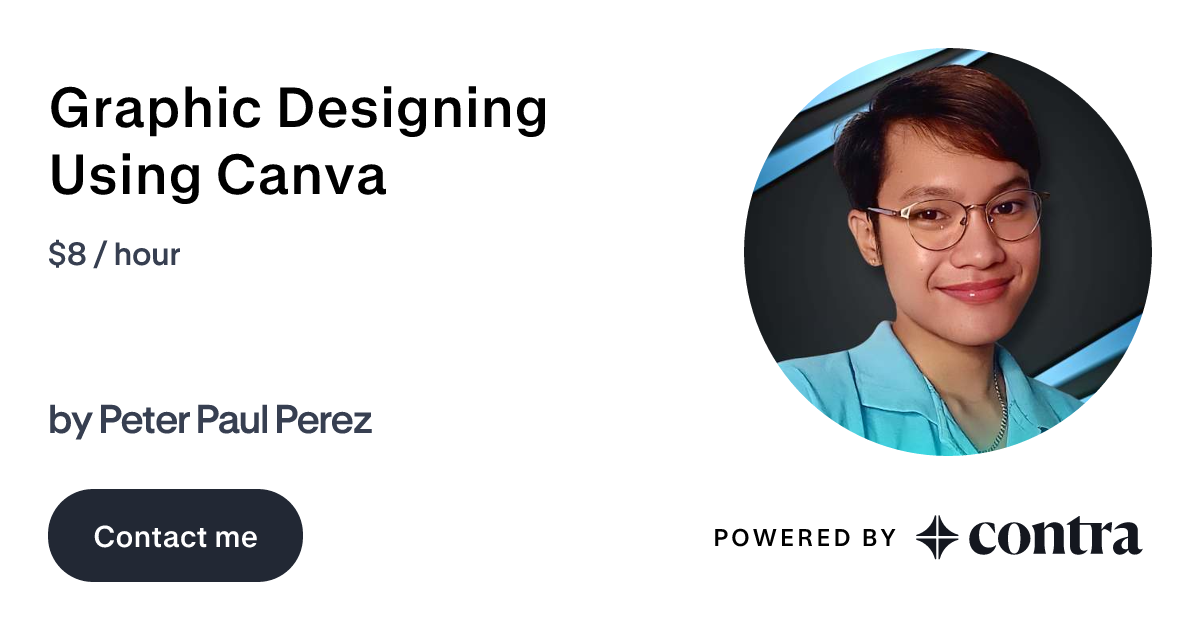 Graphic Designing Using Canva by Peter Paul Perez