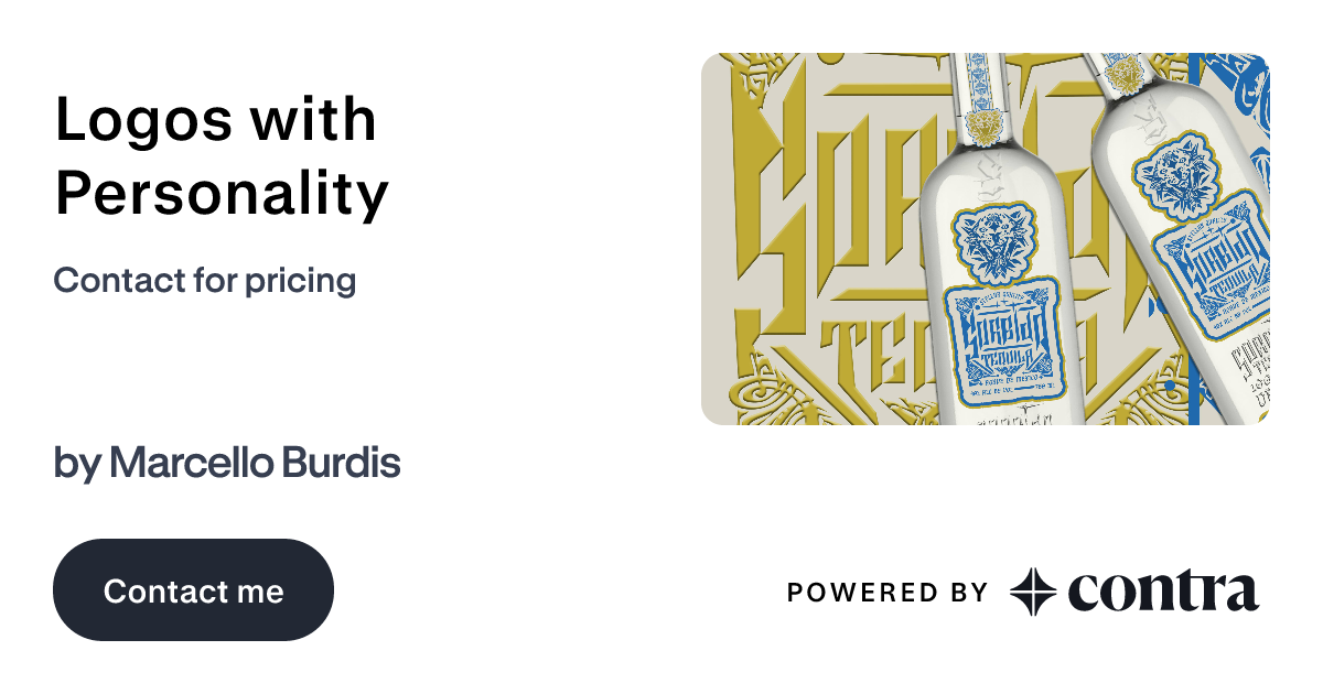 Logos with Personality by Marcello Burdis