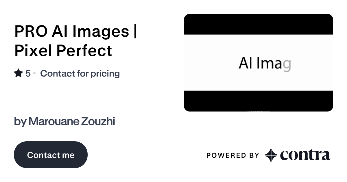 PRO AI Images | Pixel Perfect by Marouane Zouzhi