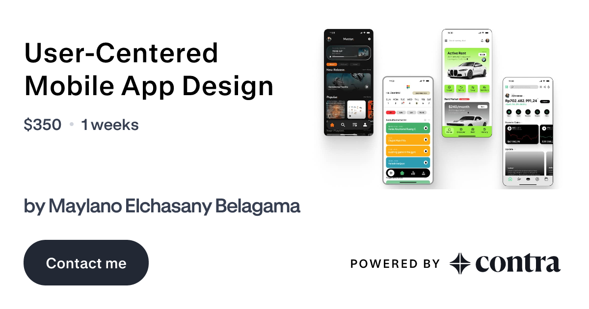 User-Centered Mobile App Design by Maylano Elchasany Belagama
