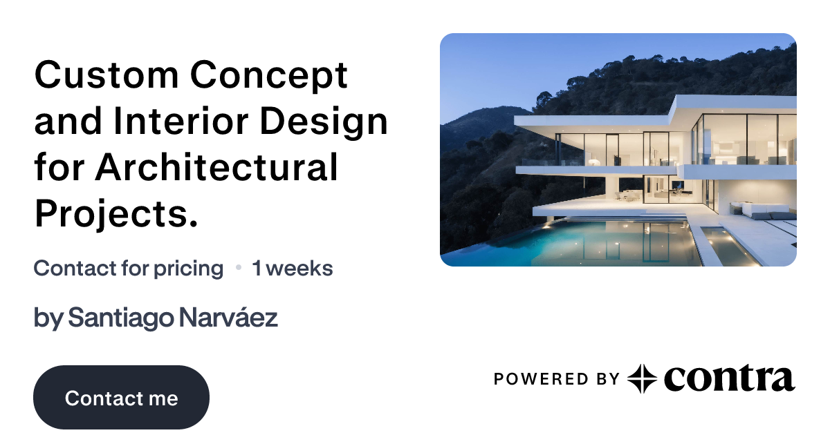 Custom Concept and Interior Design for Architectural Projects. by ...