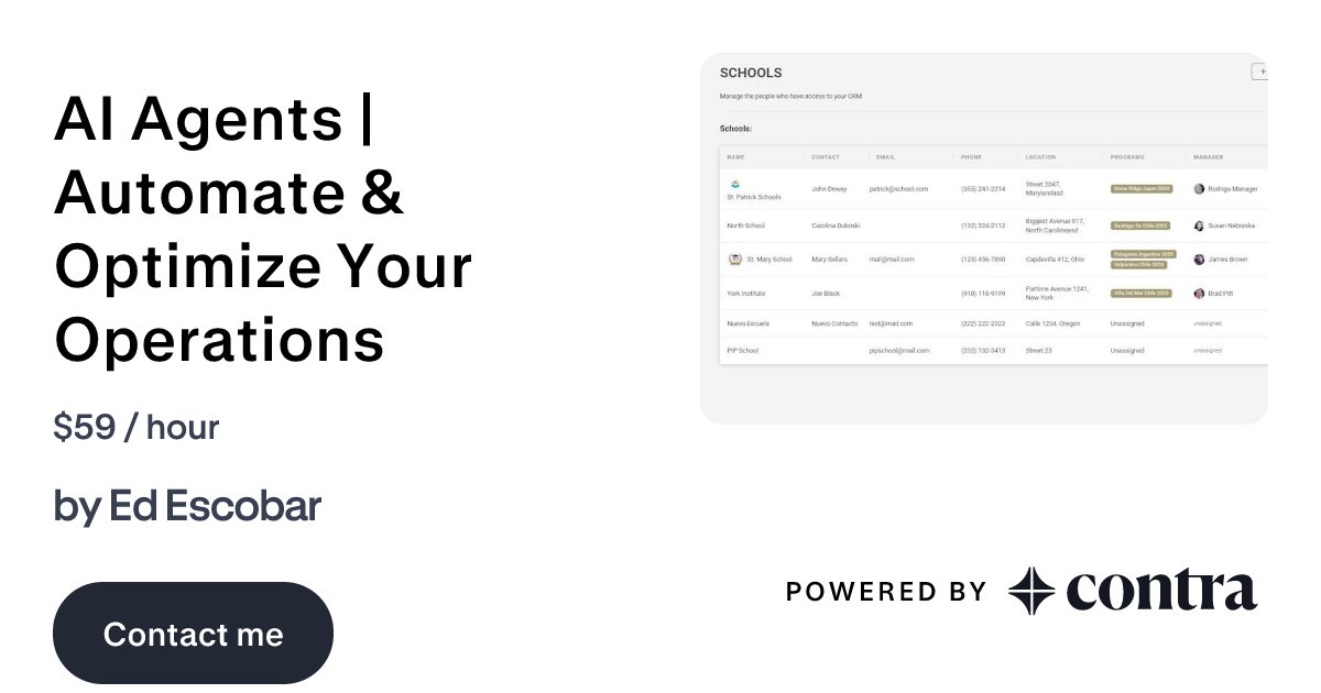 AI Agents | Automate & Optimize Your Operations by Ed Escobar