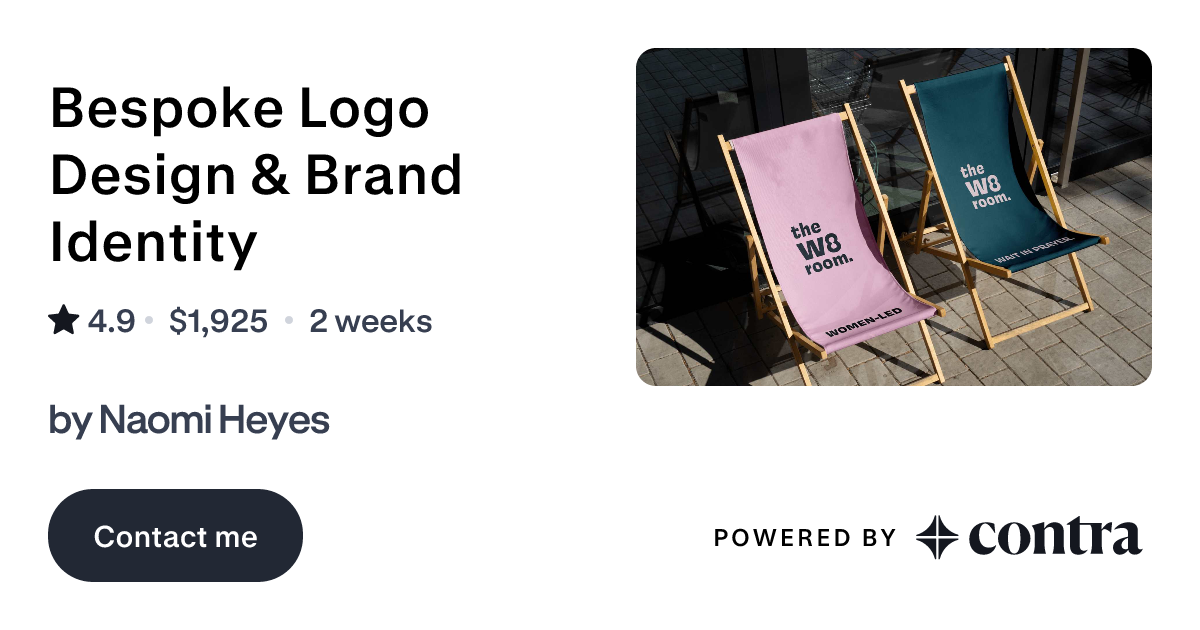 Bespoke Logo Design & Brand Identity by Naomi Heyes