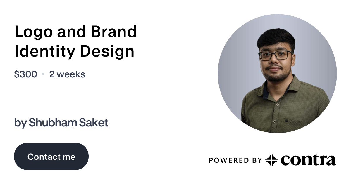 Logo and Brand Identity Design by Shubham Saket