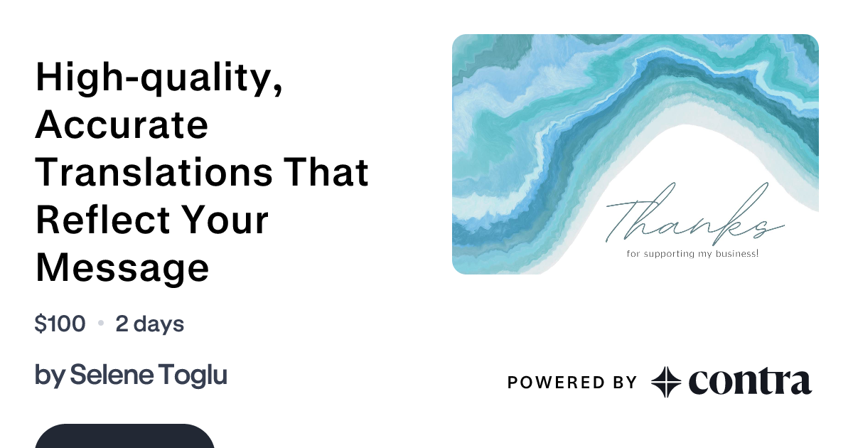 High-quality, Accurate Translations That Reflect Your Message by Selene ...