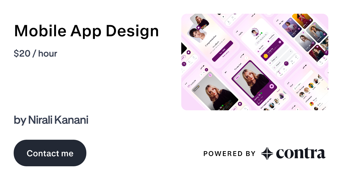 Mobile App Design by Nirali Kanani