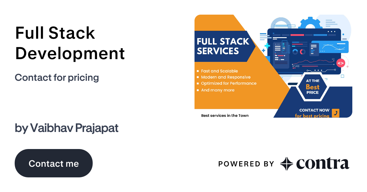 Full Stack Development by Vaibhav Prajapat