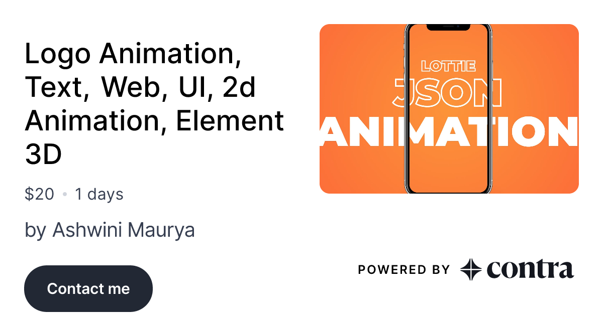 Logo Animation, Text, Web, UI, 2d Animation, Element 3D by Ashwini Maurya Logo Animation, Text, Web, UI, 2d Animation, Element 3D by Ashwini Maurya