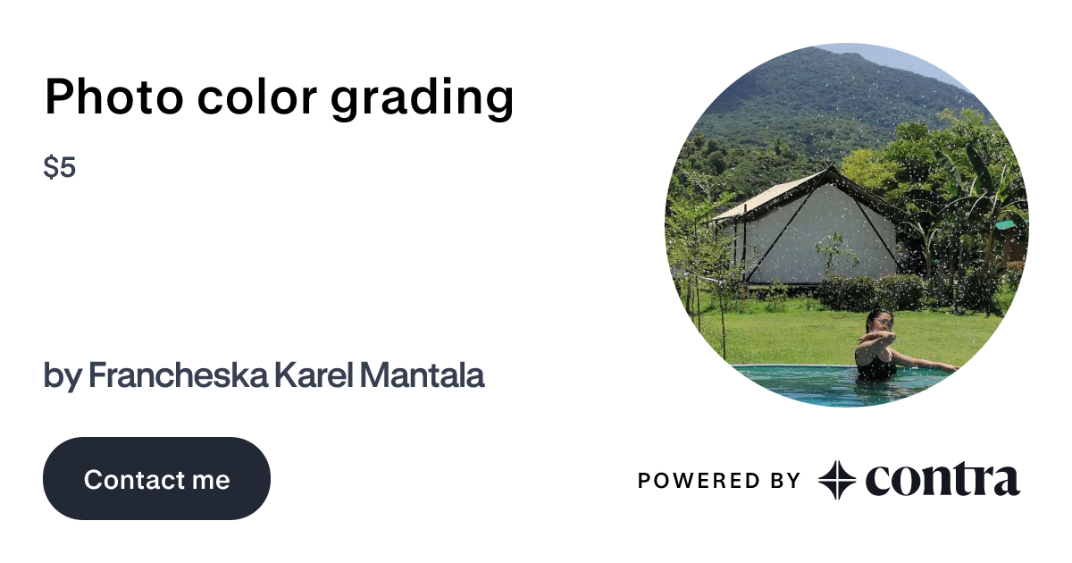 Photo color grading by Francheska Karel Mantala