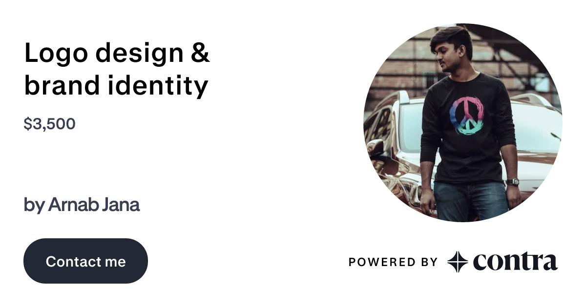 Logo design & brand identity by Arnab Jana