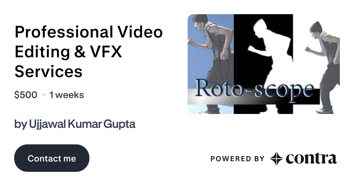 Professional Video Editing & VFX Services by Ujjawal Kumar Gupta