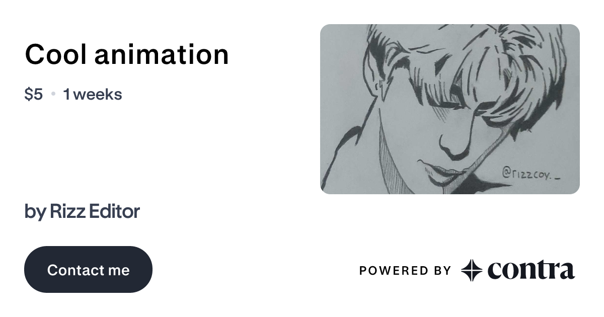 Cool animation by Rizz Editor