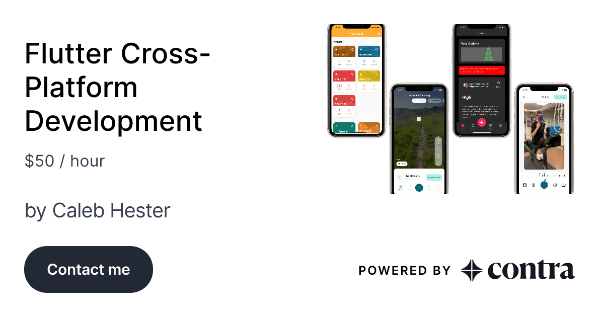 Flutter Cross-Platform Development by Caleb Hester Flutter Cross-Platform Development by Caleb Hester