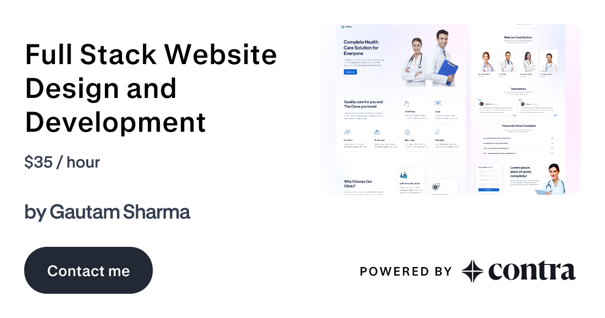 Full Stack Website Design and Development by Gautam Sharma