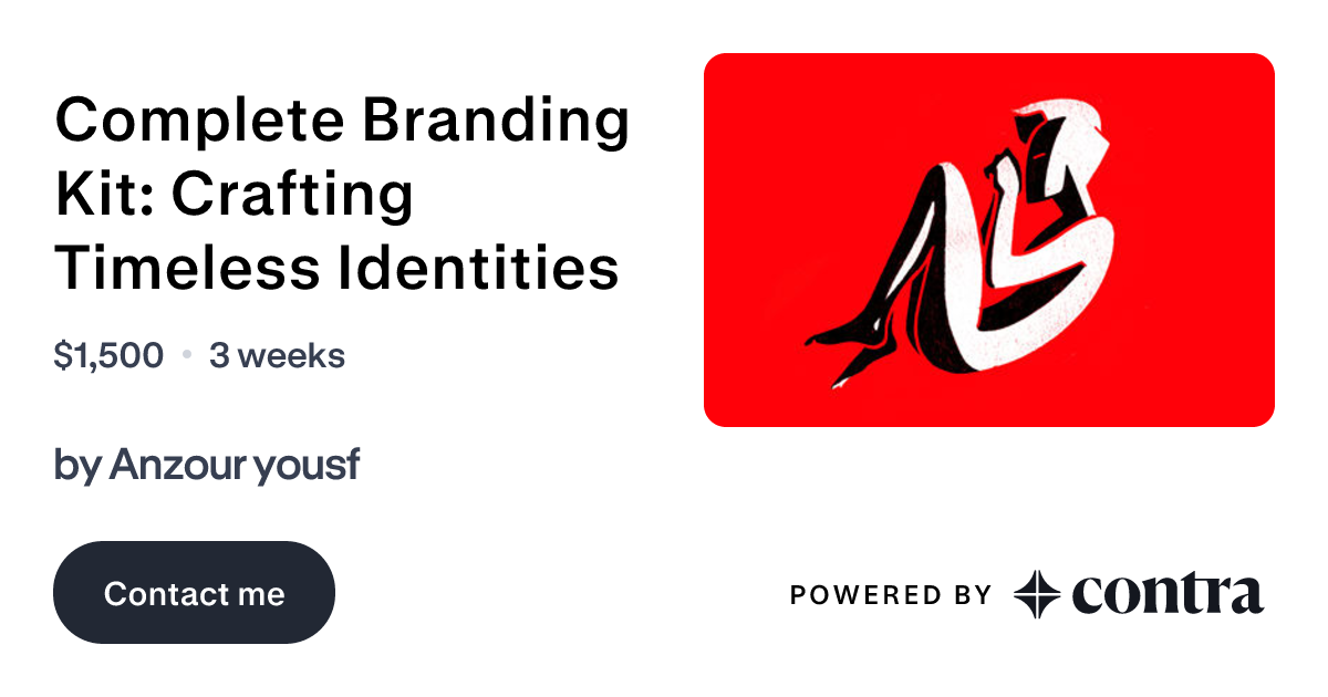 Complete Branding Kit: Crafting Timeless Identities by Anzour yousf