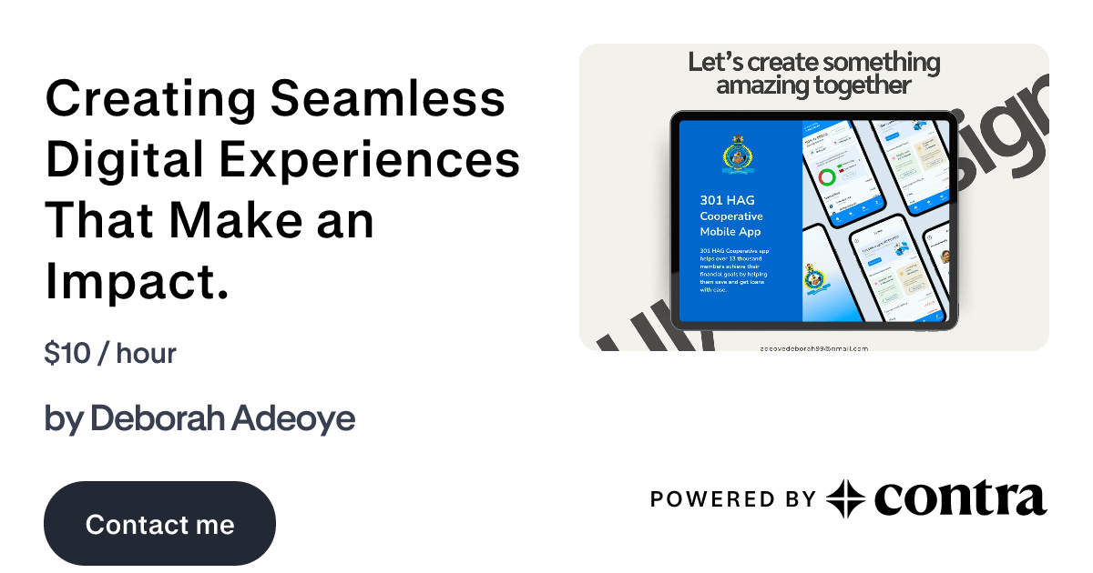 Creating Seamless Digital Experiences That Make an Impact. by Deborah ...