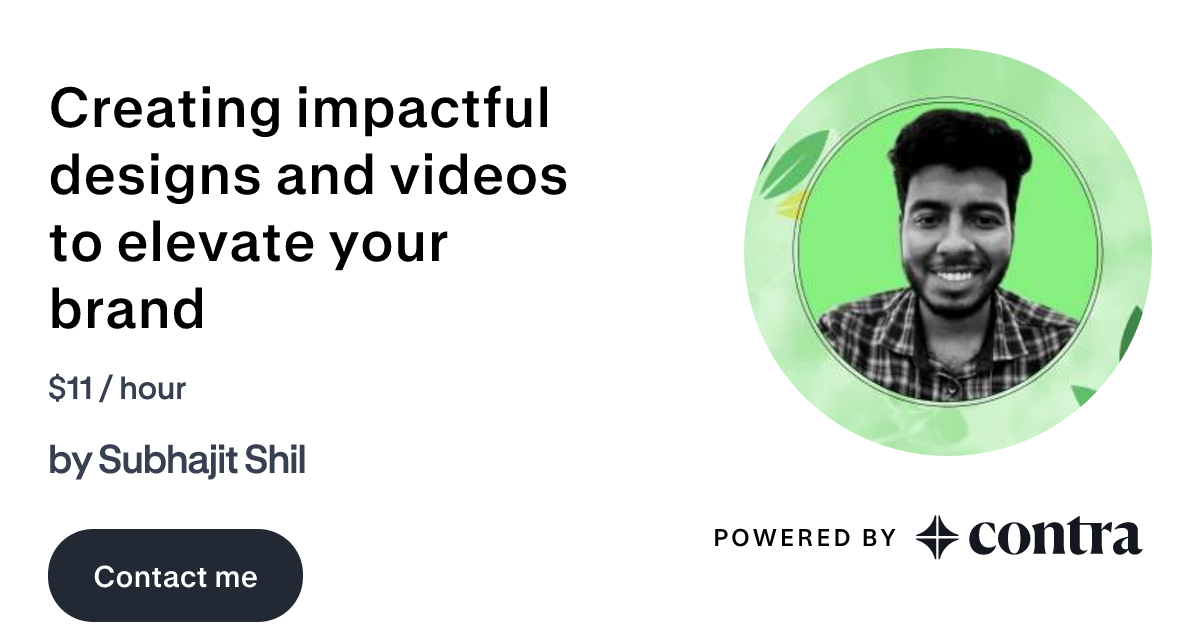 Creating impactful designs and videos to elevate your brand by Subhajit ...