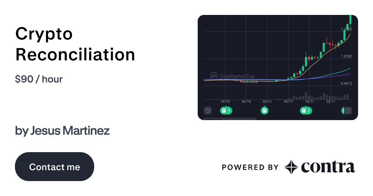 Crypto Reconciliation by Jesus Martinez