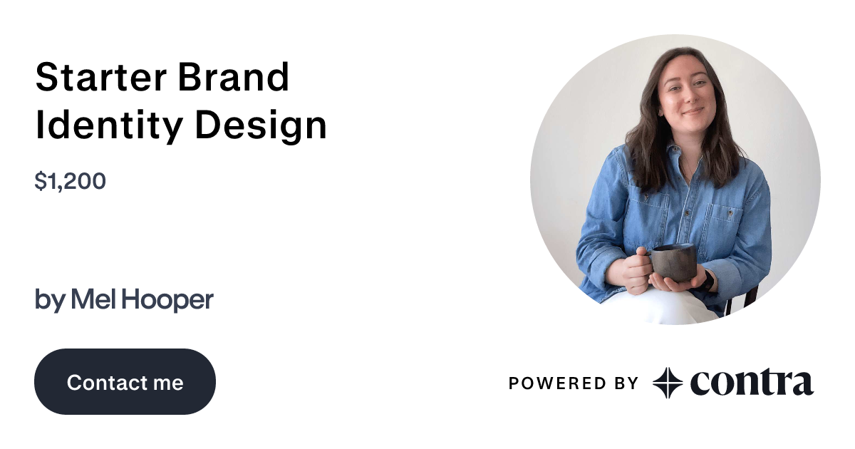 Starter Brand Identity Design by Mel Hooper