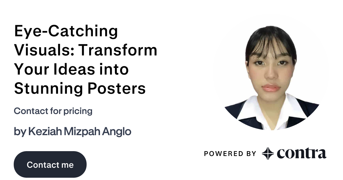 Eye-Catching Visuals: Transform Your Ideas into Stunning Posters by ...