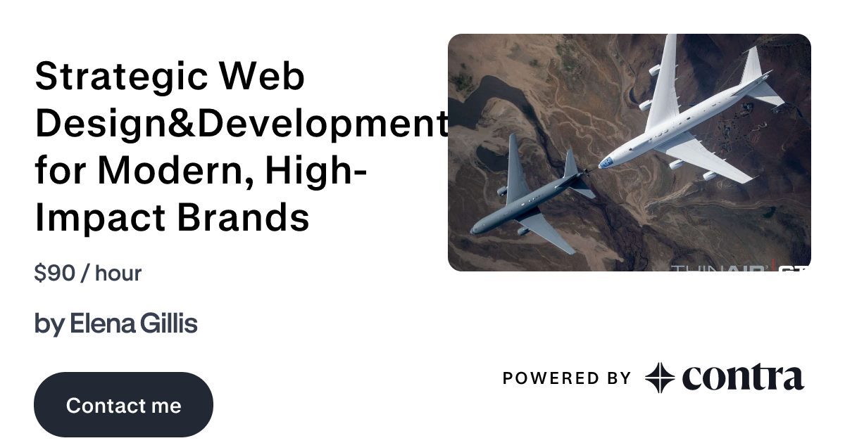 Strategic Web Design&Development for Modern, High-Impact Brands by ...