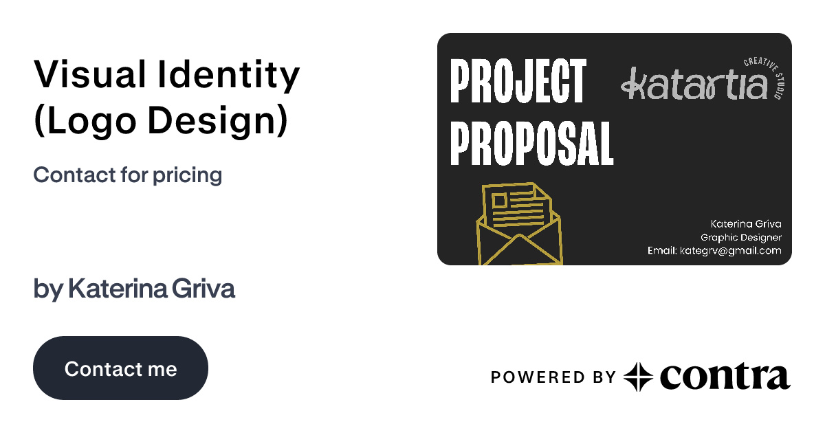 Visual Identity (Logo Design) by Katerina Griva