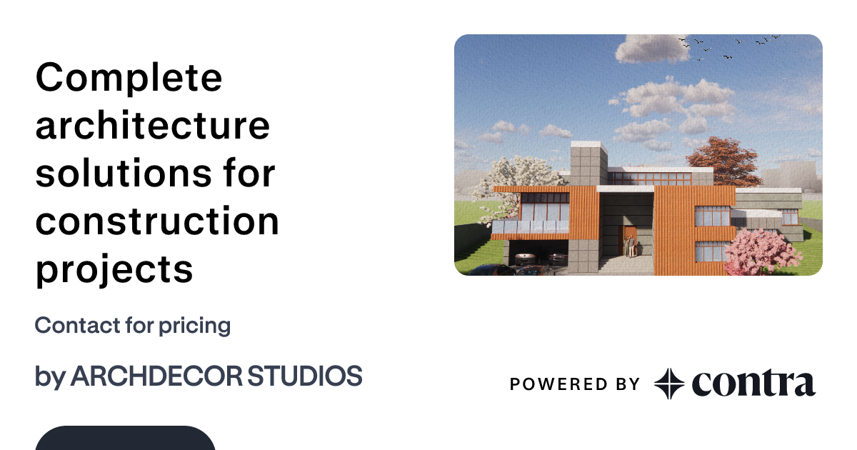 Complete architecture solutions for construction projects by ARCHDECOR ...