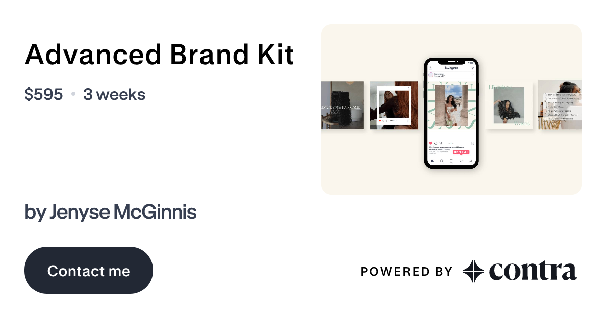 Advanced Brand Kit by Jenyse McGinnis