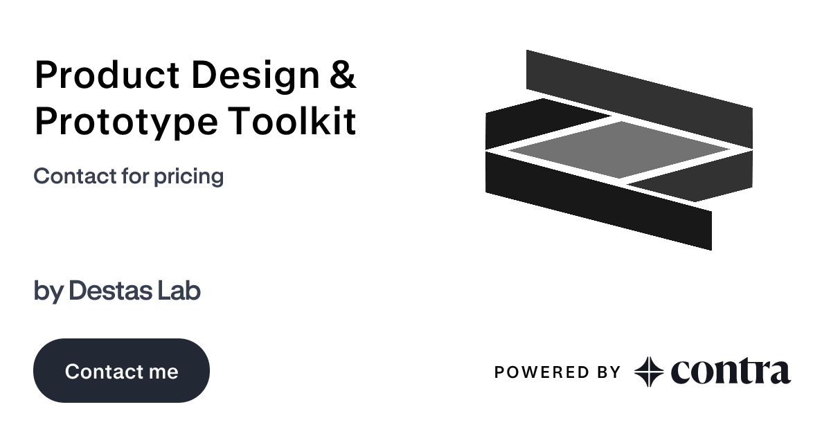 Product Design & Prototype Toolkit by Destas Lab