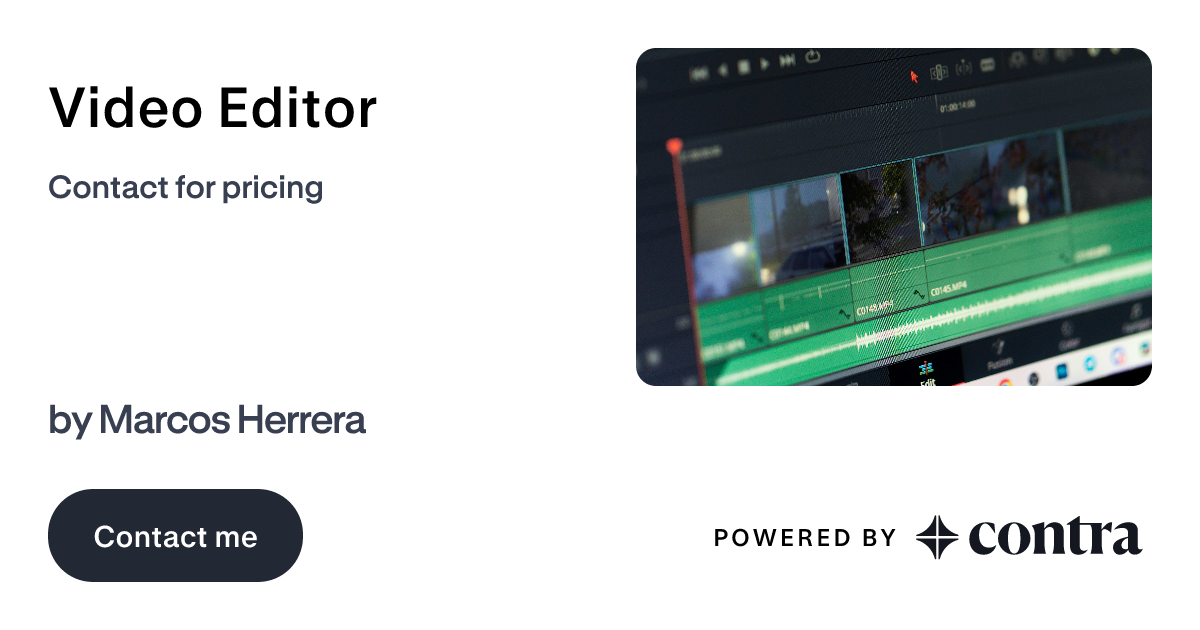 Video Editor by Marcos Herrera