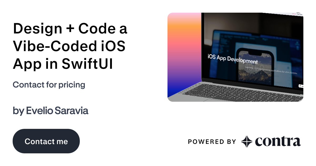 Complete iOS App Design & Swift Development by Evelio Saravia