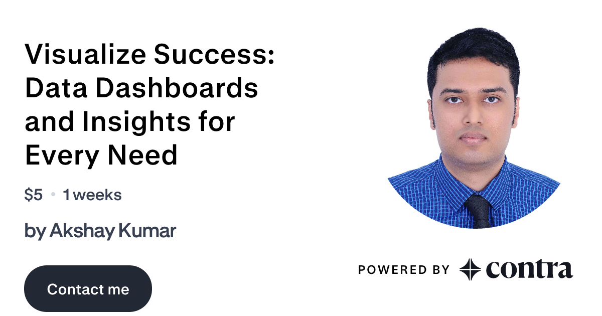 Visualize Success: Data Dashboards and Insights for Every Need by ...