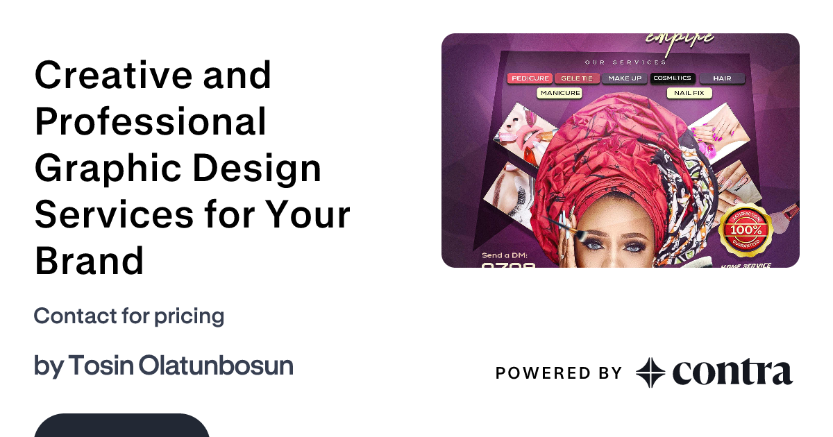 Creative and Professional Graphic Design Services for Your Brand by ...