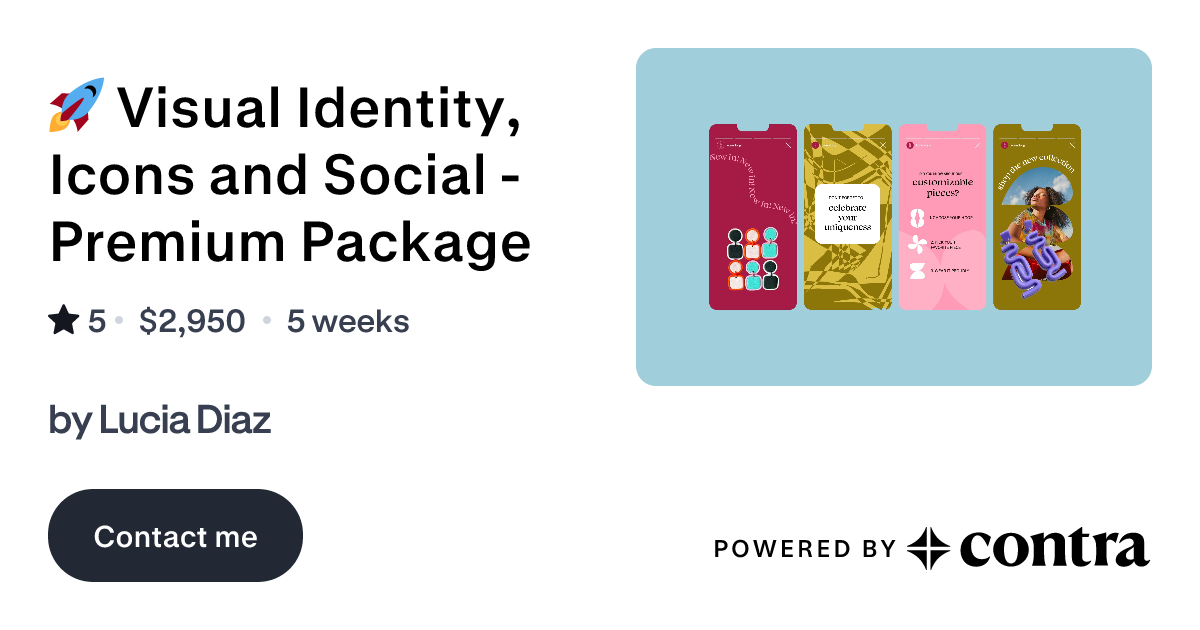 🚀 Visual Identity, Icons and Social - Premium Package by Lucia ...