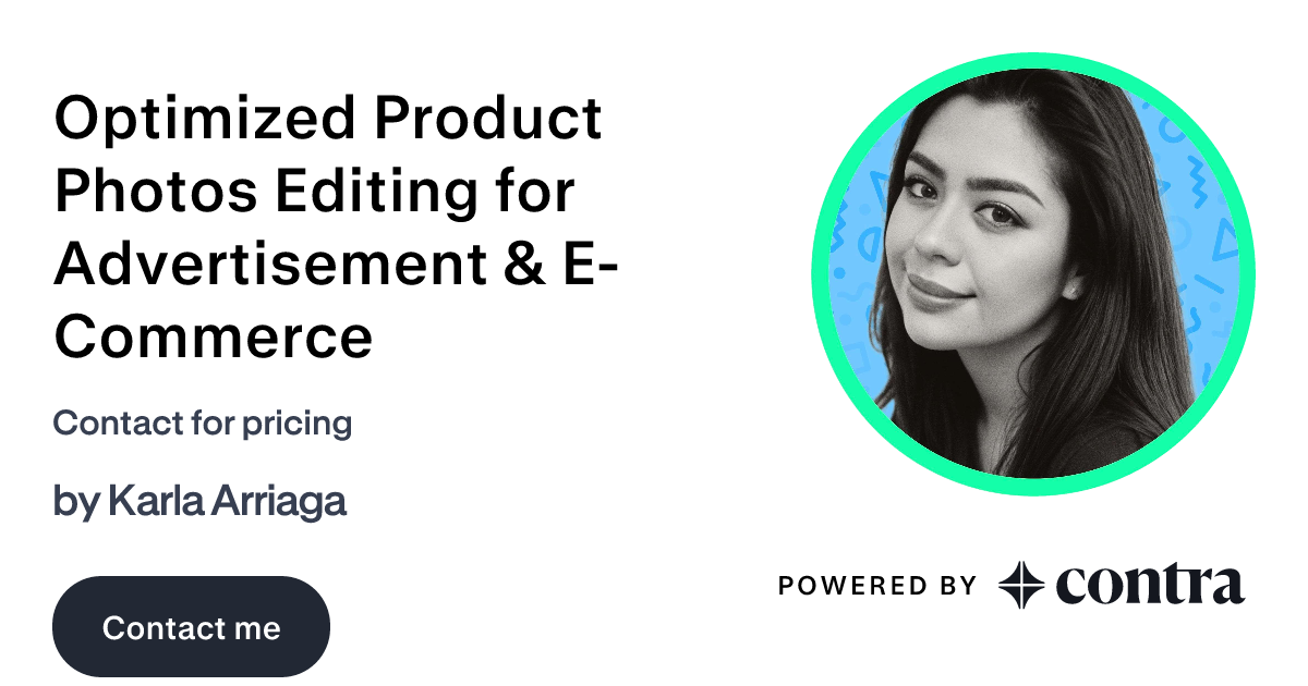 Optimized Product Photos Editing for Advertisement & E-Commerce by ...