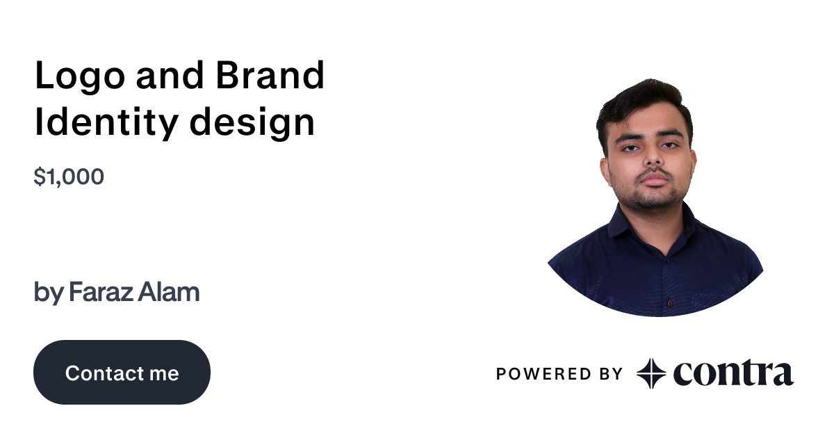 Logo and Brand Identity design by Faraz Alam