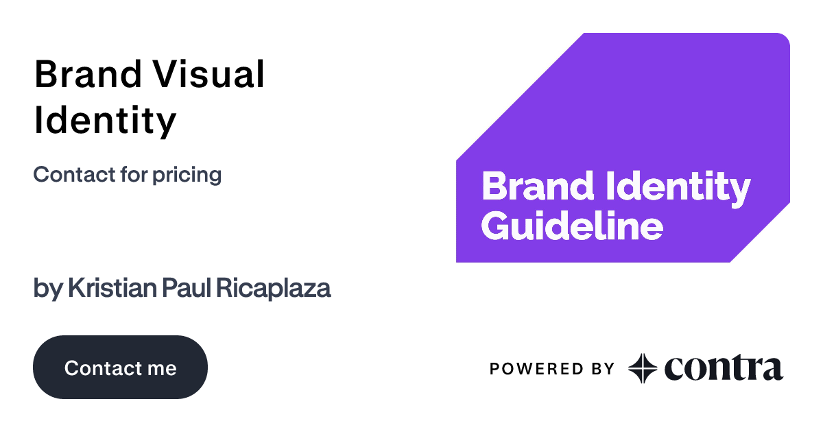 Brand Visual Identity by Kristian Paul Ricaplaza