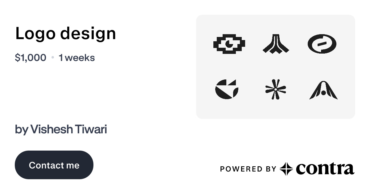 Logo design by Vishesh Tiwari