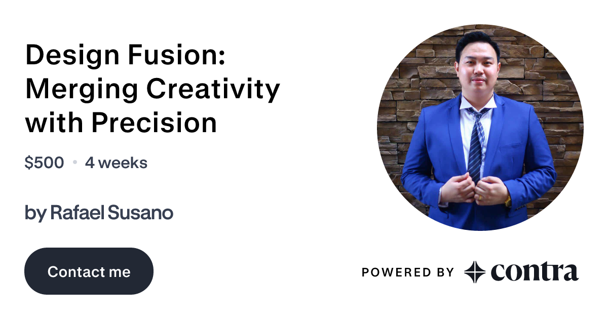 Design Fusion: Merging Creativity with Precision by Rafael Susano