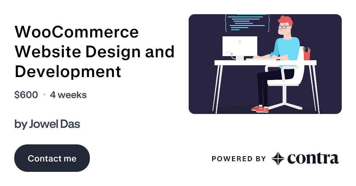 WooCommerce Website Design and Development by Jowel Das