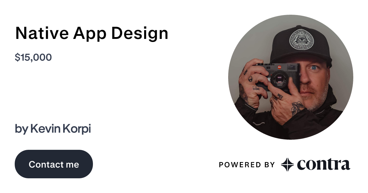 Native App Design by Kevin Korpi