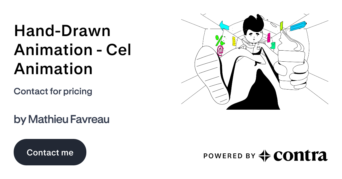 Hand-Drawn Animation - Cel Animation by Mathieu Favreau