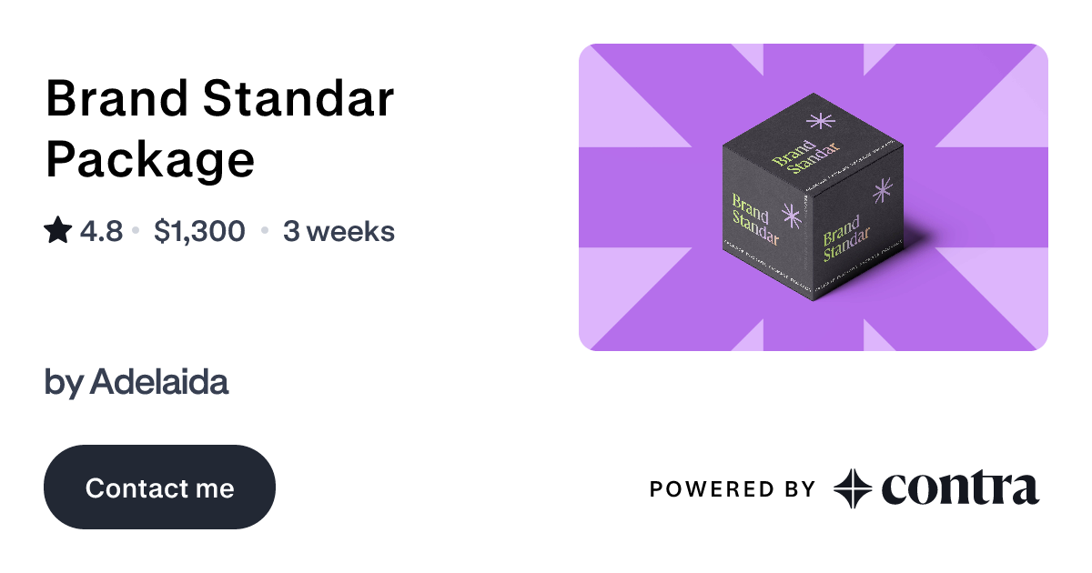 Brand Standar Package by Adelaida Garcia Lares