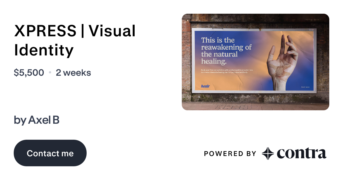 XPRESS | Visual Identity by Axel B