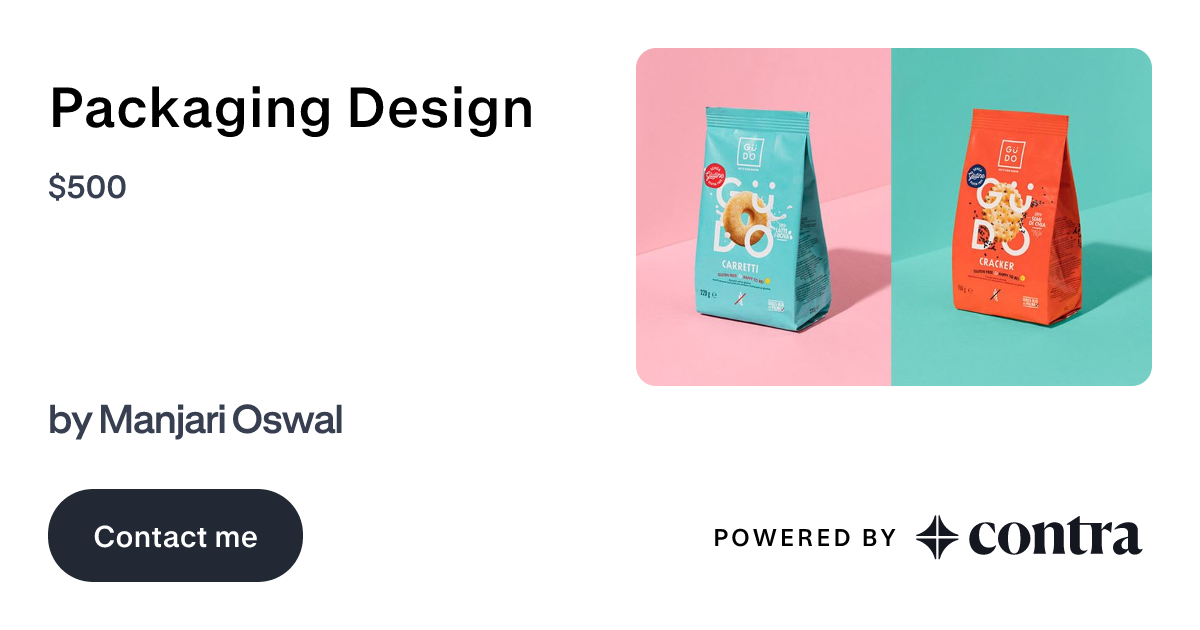 Packaging Design by Manjari Oswal