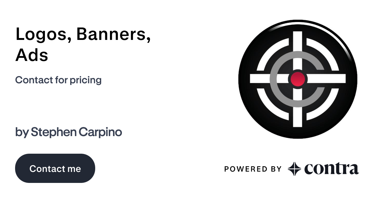 Logos, Banners, Ads by Stephen Carpino