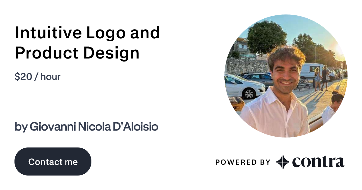 Intuitive Logo and Product Design by Giovanni Nicola D'Aloisio