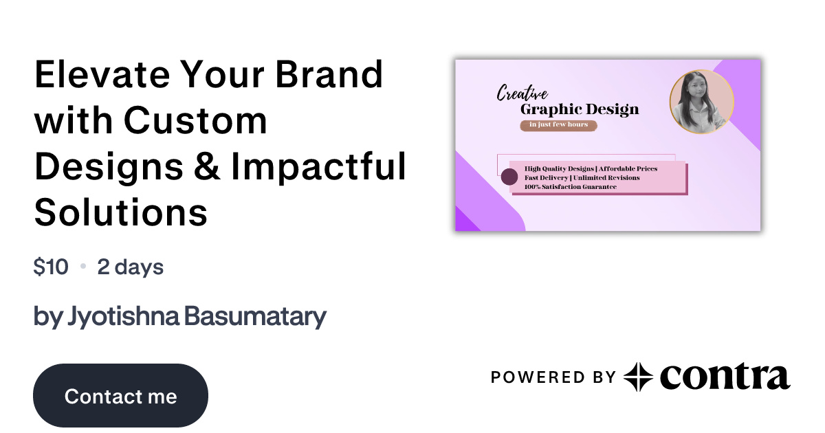 Elevate Your Brand with Custom Designs & Impactful Solutions by ...