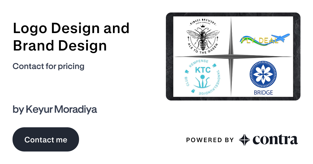 Logo Design and Brand Design by Keyur Moradiya